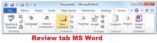 MS Word Review Tab In Ms Word 2016 In Hindi ms-word-review-tab-in-ms-word-2016-in-hindi