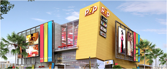 'PVP Square' Inside View, Mall Facilities, CinePolis Multiplex Theaters ...