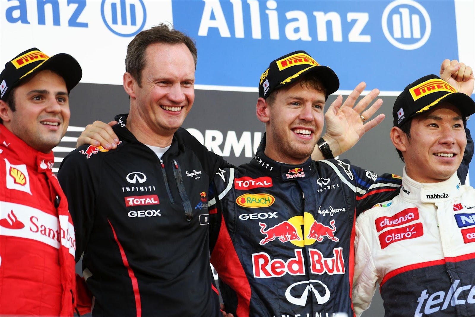 2012 JAPANESE GP: VETTEL WITH SUPEB WIN TO -4 - FORMULA 1
