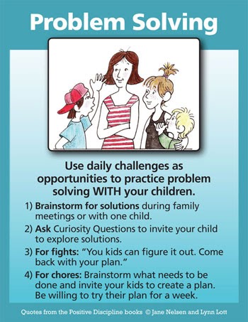 Positive Discipline: Problem Solving