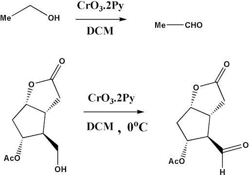 COMPETITIVE CHEMISTRY EXAMS: Collin’s reagent-oxidizing agent