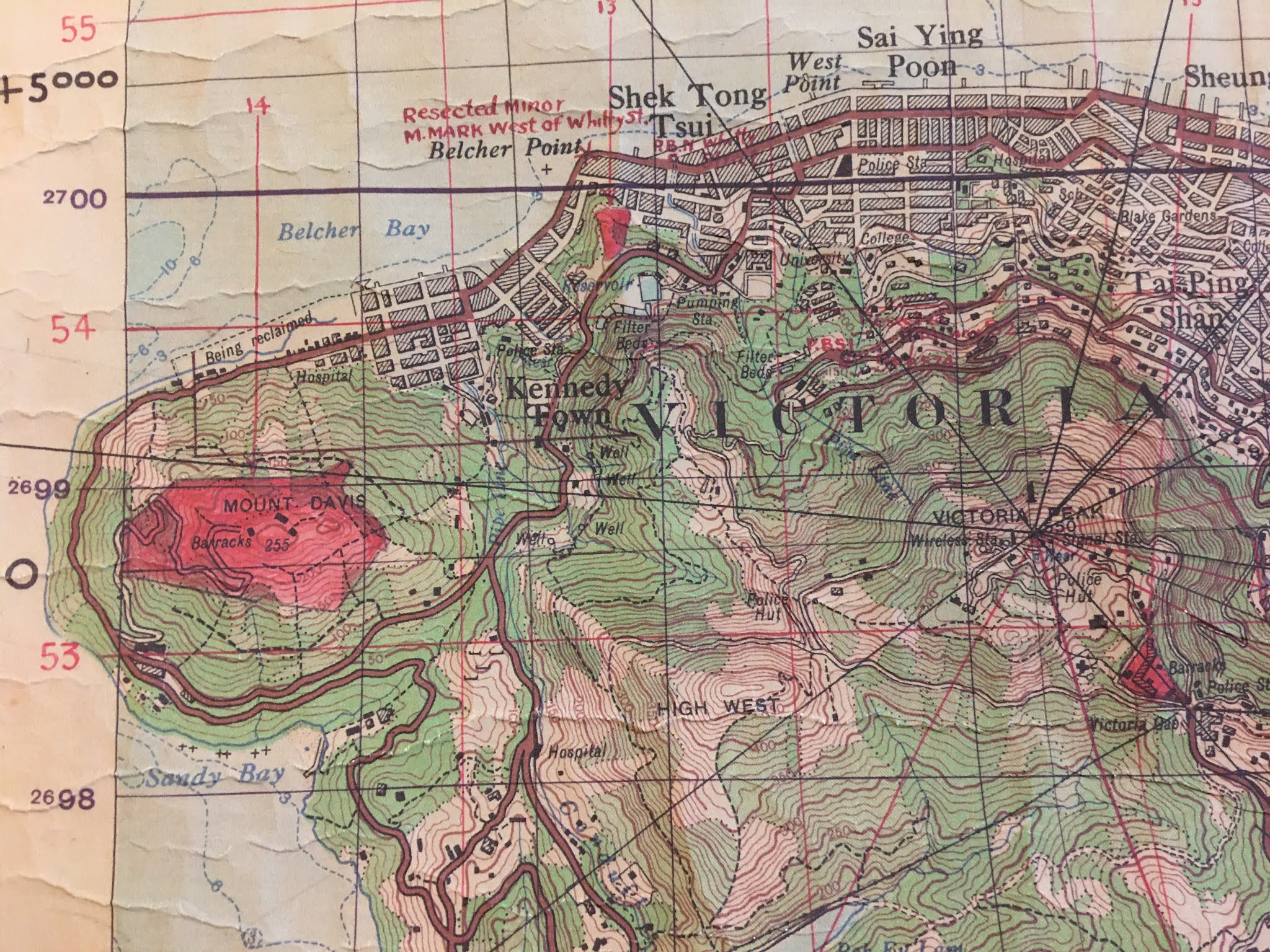 Military History: A walk through history - Mount Davis, Hong Kong