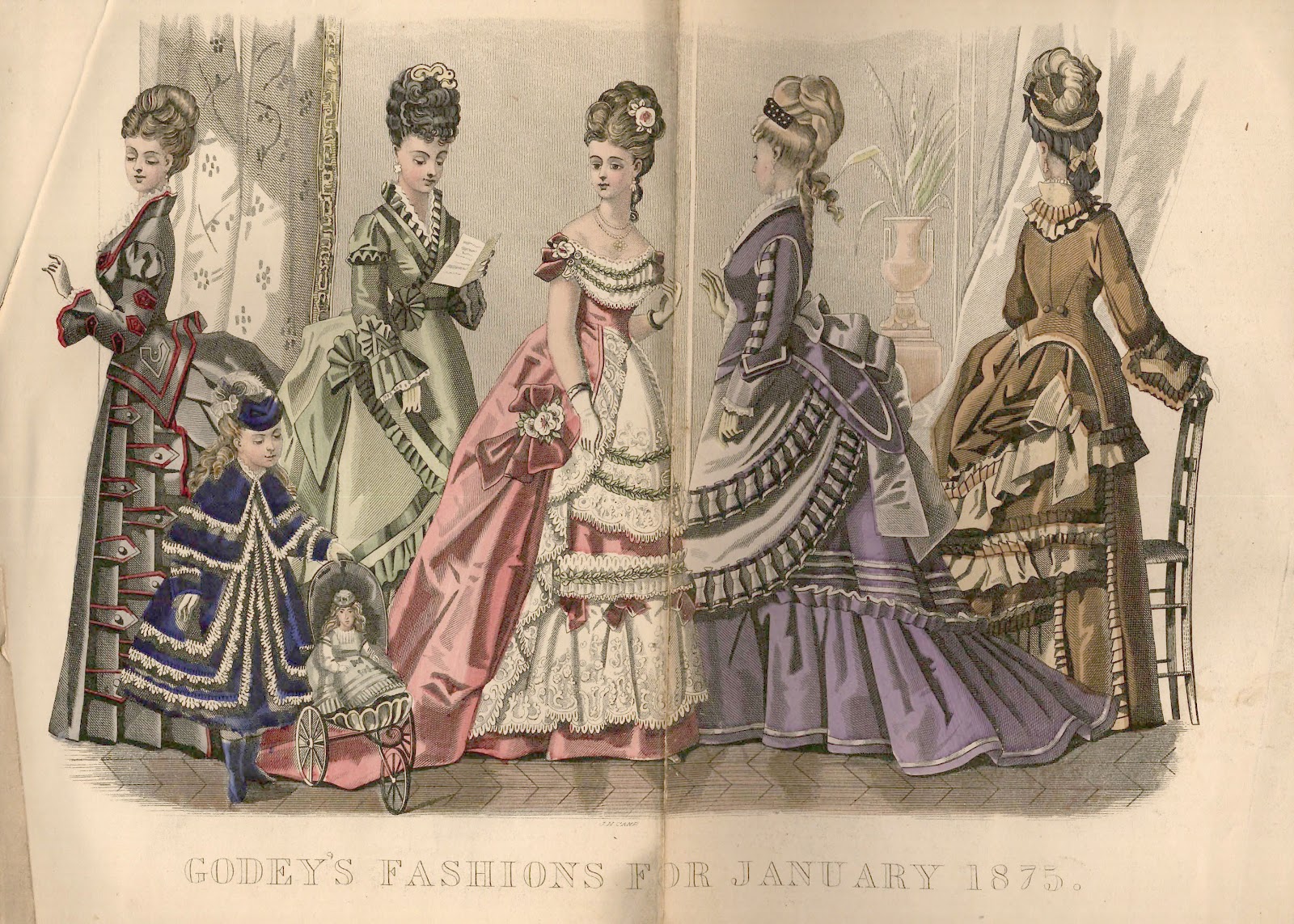 Taylor M. Polites: Godey's Lady's Book - January 1875