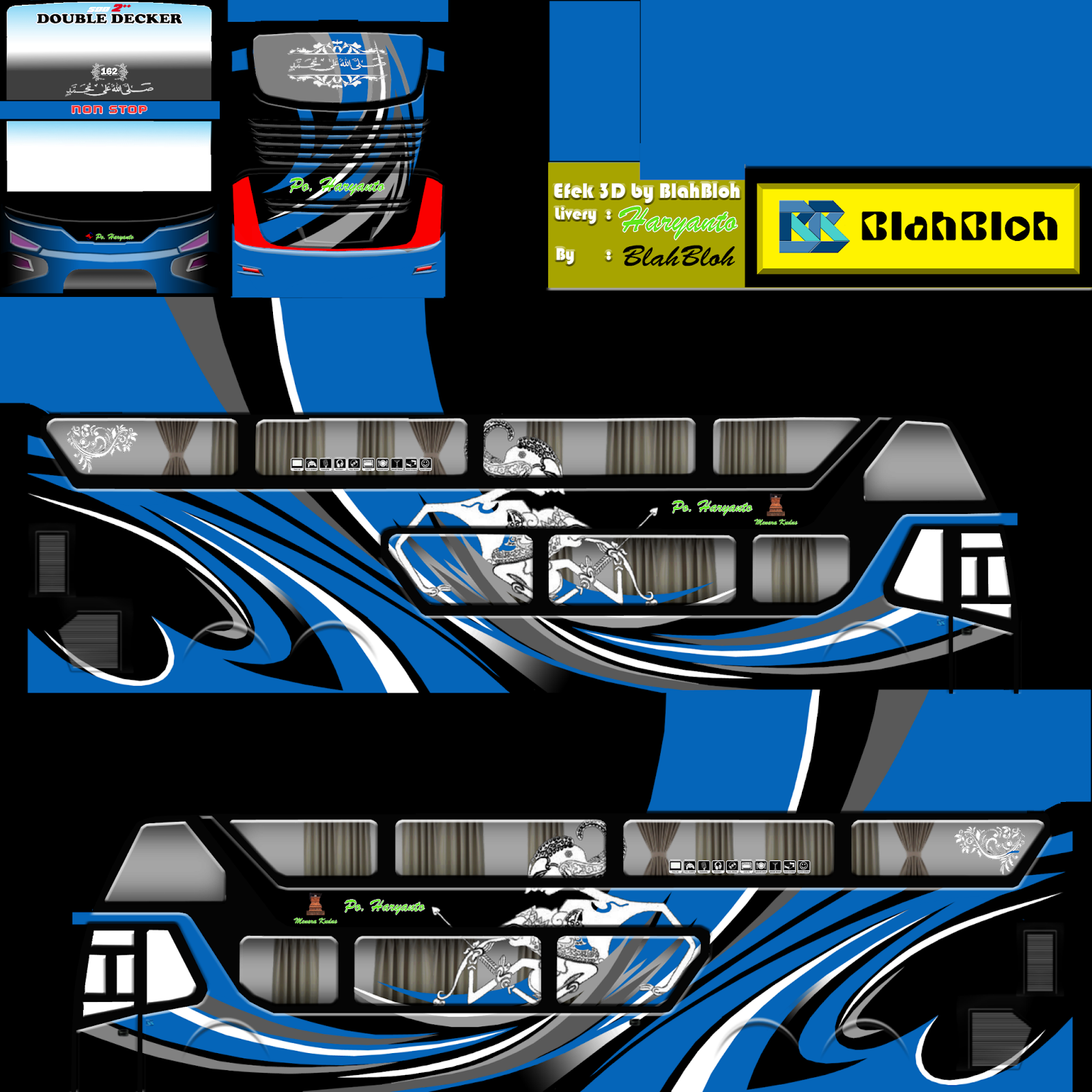 17+ Skin Bussid HD Koleksi Pilihan SHD, SDD, XHD Keren - Raina.id