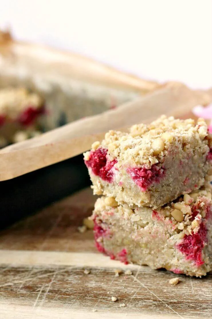 Raspberry Bars - A Cornish Food Blog | Jam and Clotted Cream