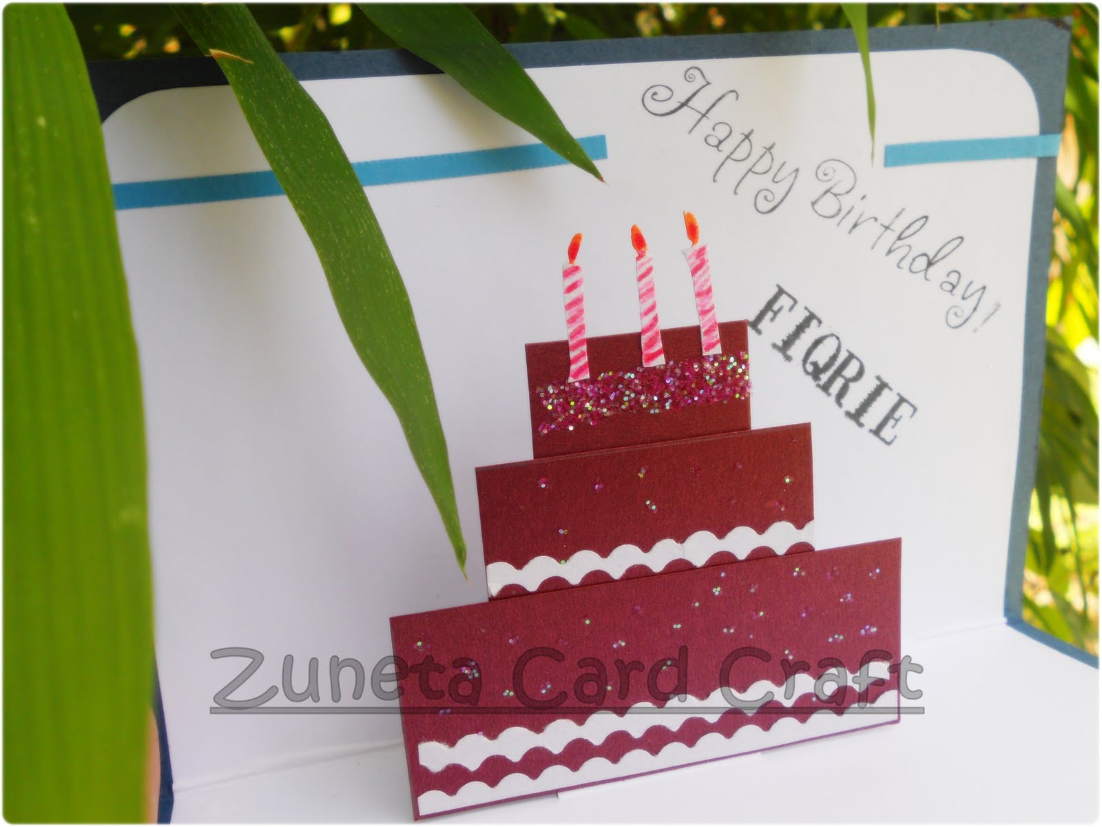 KAD 022- Happy Birthday | Zuneta Card Craft