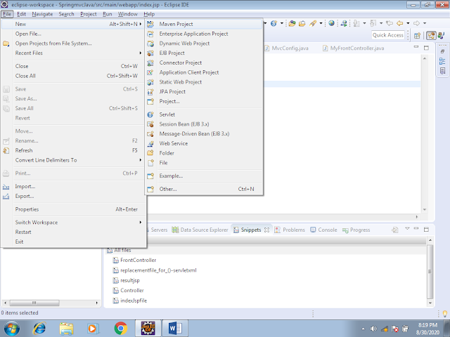 A Simple Spring MVC Example Using Maven A Simple Spring MVC Example Using Maven