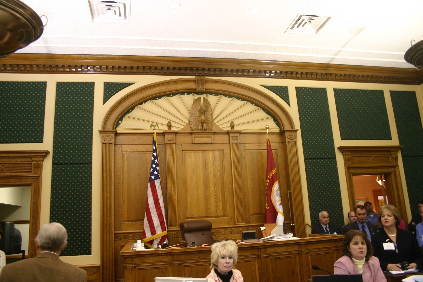 IMAGES OF OUR PAST - U.S. DISTRICT COURT ROOM, DUBLIN DIVISION OF THE ...