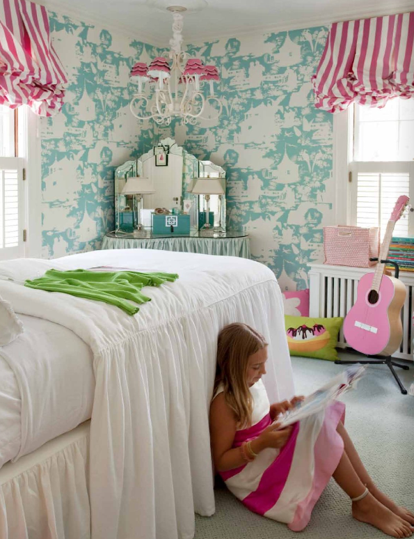 Velvet Puff: Modern day Toile