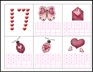 Ketchen's Kindergarten: February Math Stations