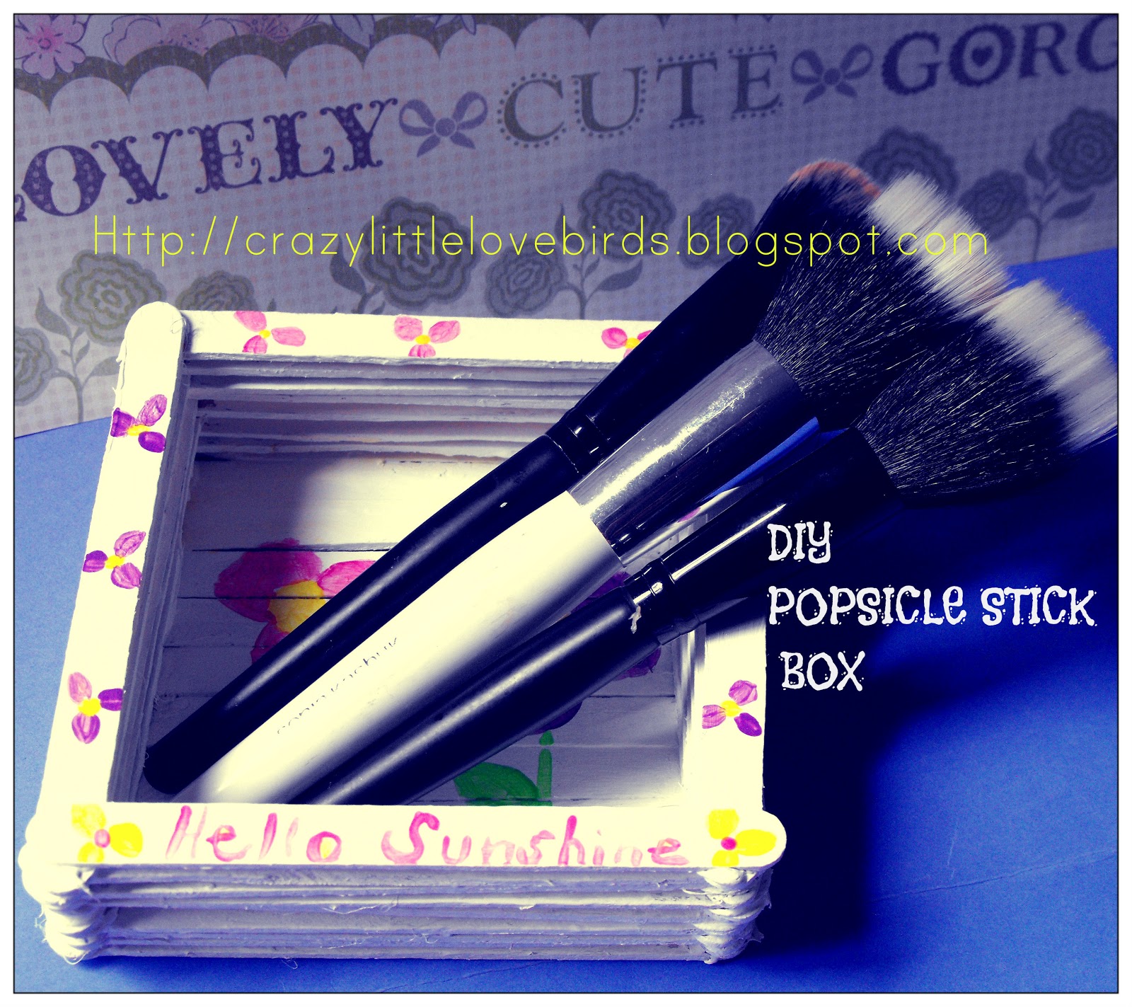 Craft time-(Diy Popsicle stick box)