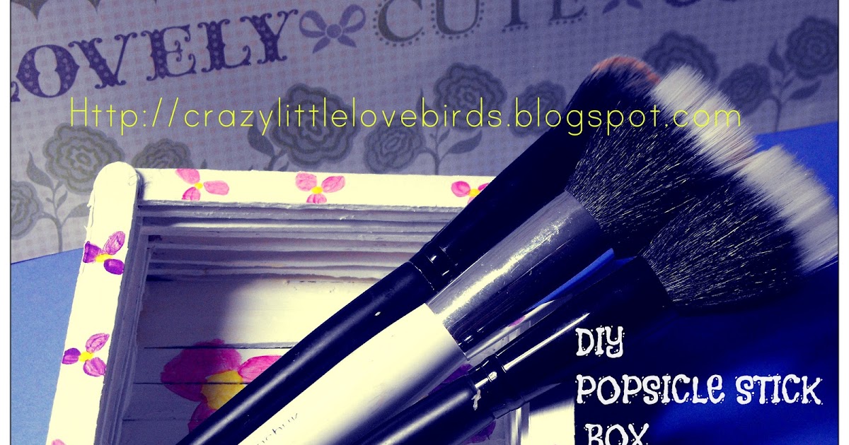 Craft time-(Diy Popsicle stick box)