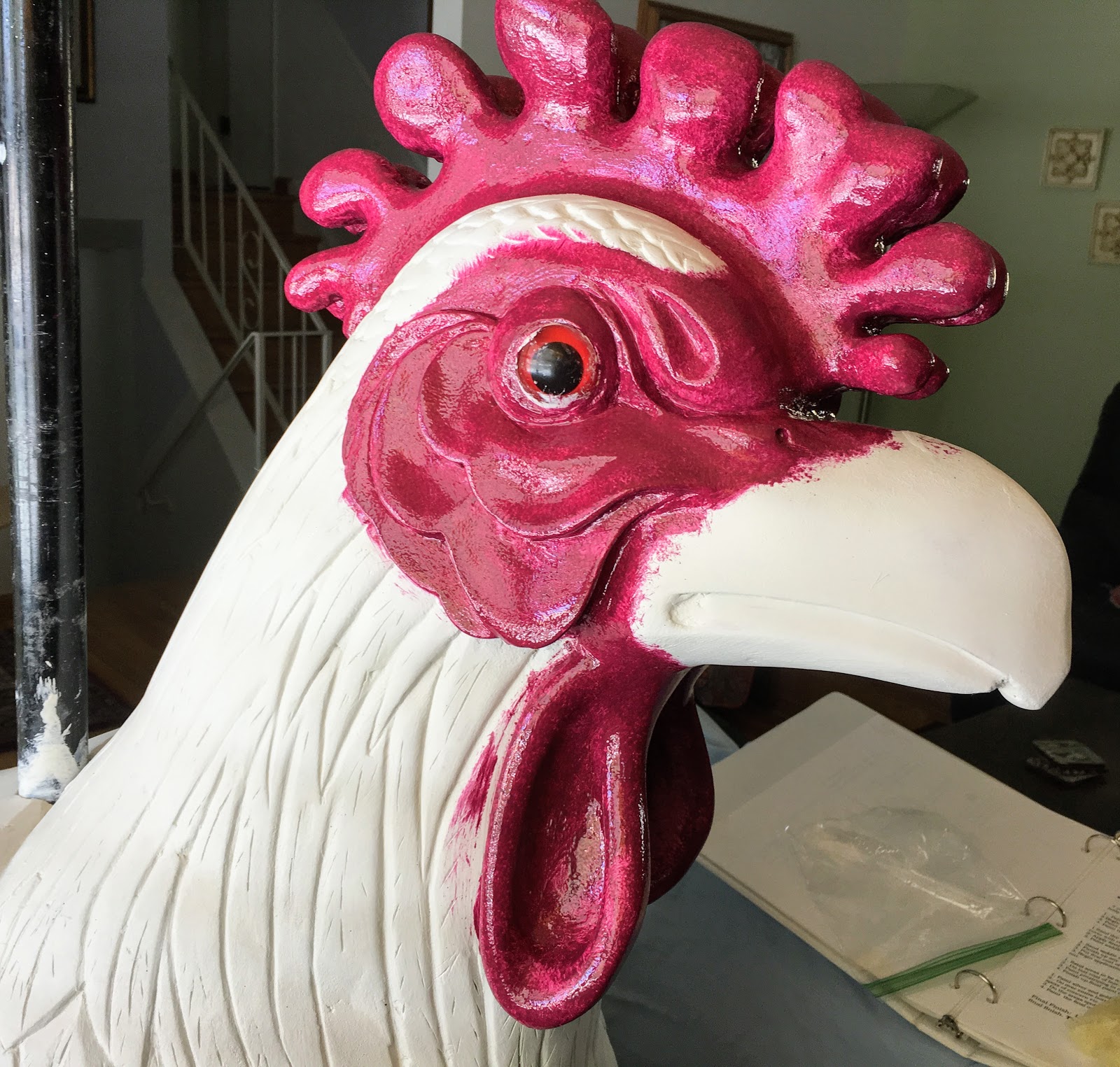 Wargames and Railroads: Chester the Rooster - Pt 2 - Base Colors