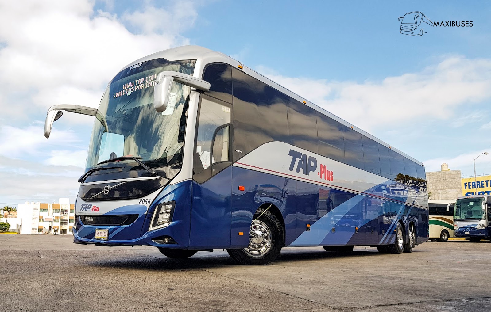 MAXIBUSES: TRANSPORTES Y AUTOBUSES DEL PACÍFICO, PLUS (TAP)