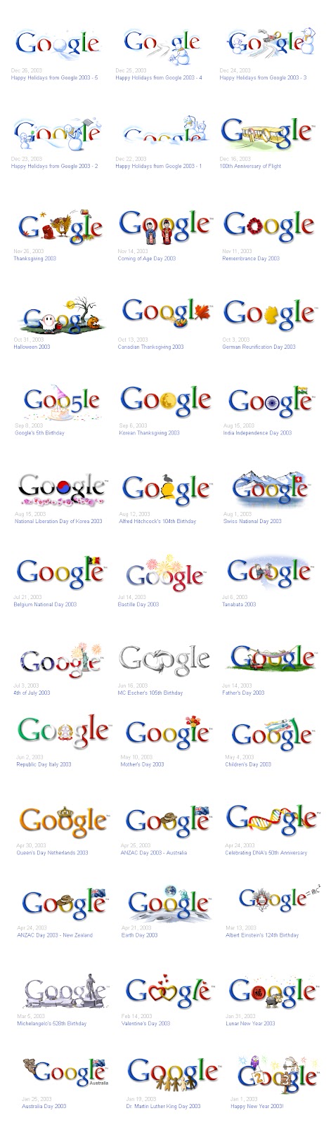 Google Doodles