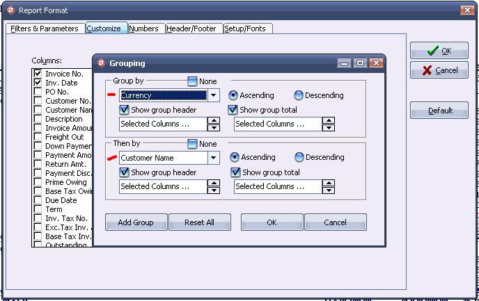 Software Accurate : Cara Melakukan Penjumlahan Total Pada Laporan di ...