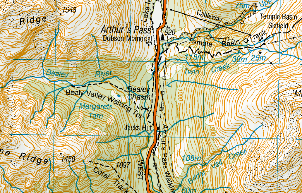 Tramping in the New Zealand backcountry: NZ Bush Adventures: Bealey ...