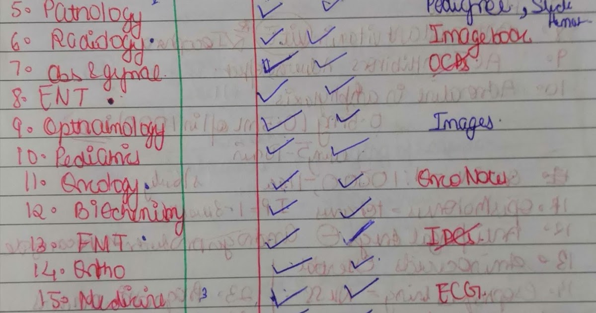 How to make a revision plan?