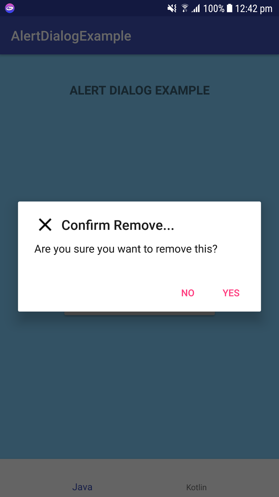 Dialogs | How to Show Alert Dialog in Android - Learn Android