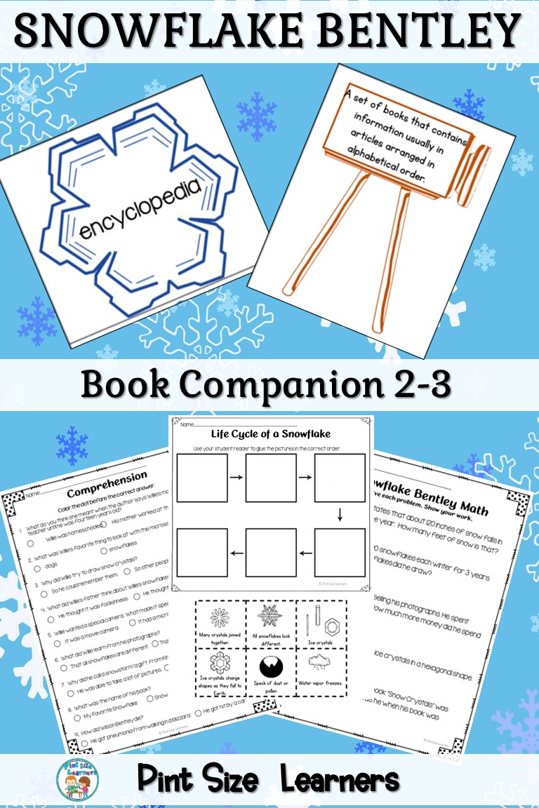 Winter Book Activities - Pint Size Learners