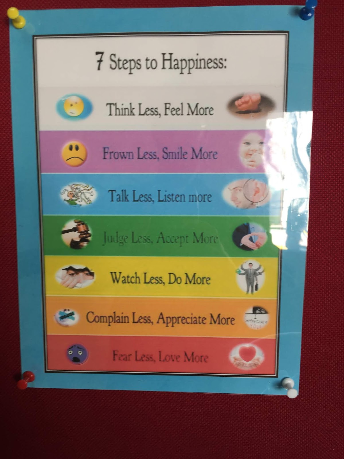 7 STEPS TO HAPPINESS