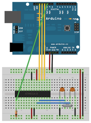 Atmega8’e Arduino Uno Kullanarak Arduino NG Bootloaderı Yükleme ...