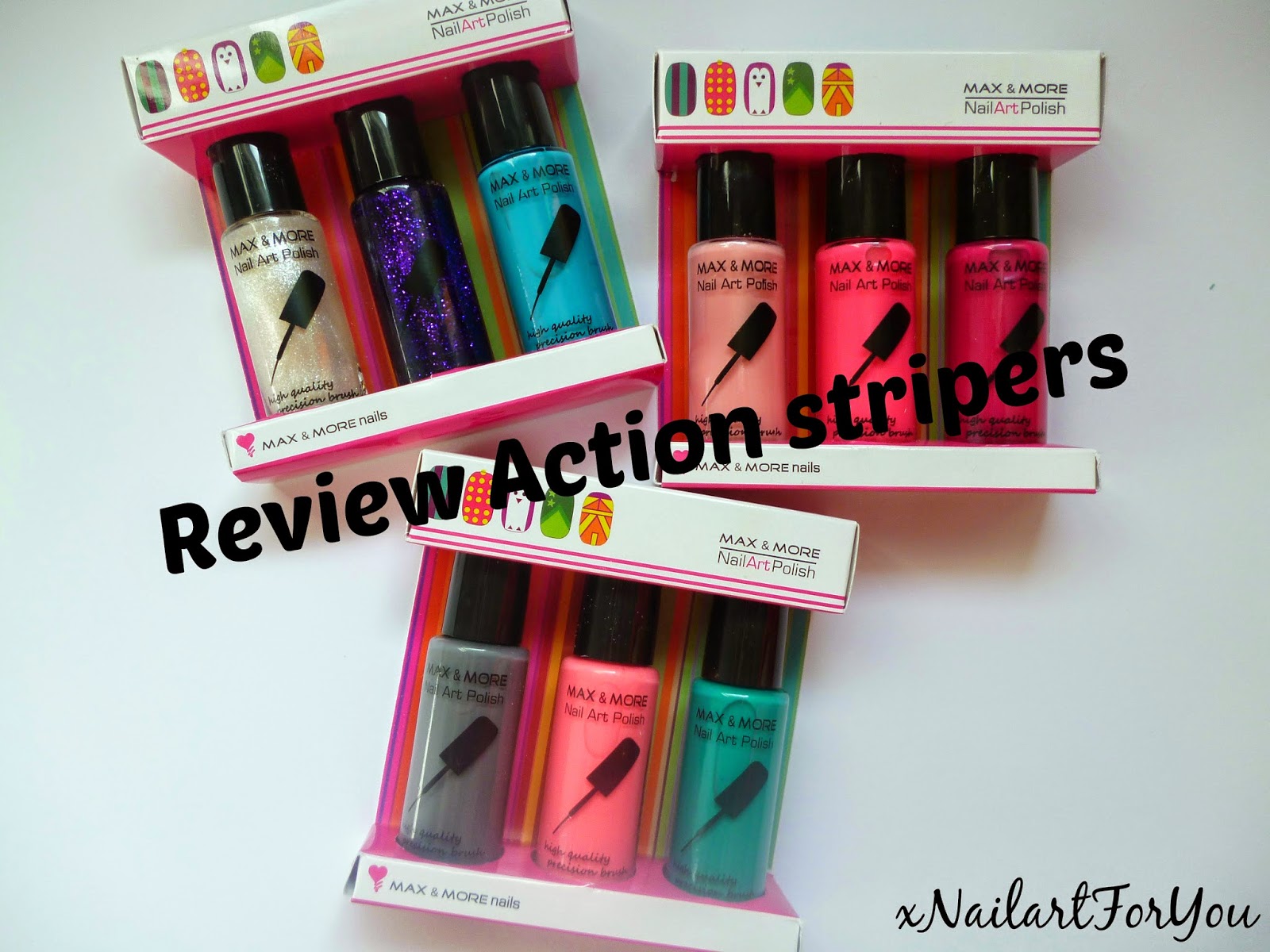 Review action stripers | xNailartForYou
