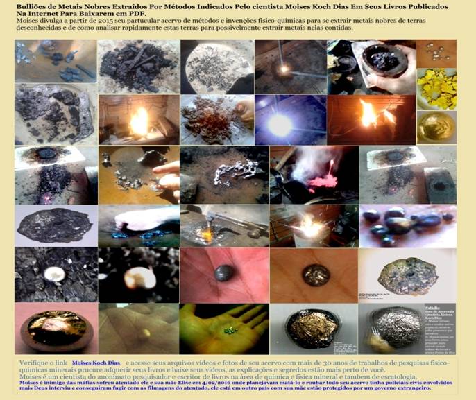 Como Separar Os Metais Nobres Das Terras E Dos Metais Básicos - Moises ...