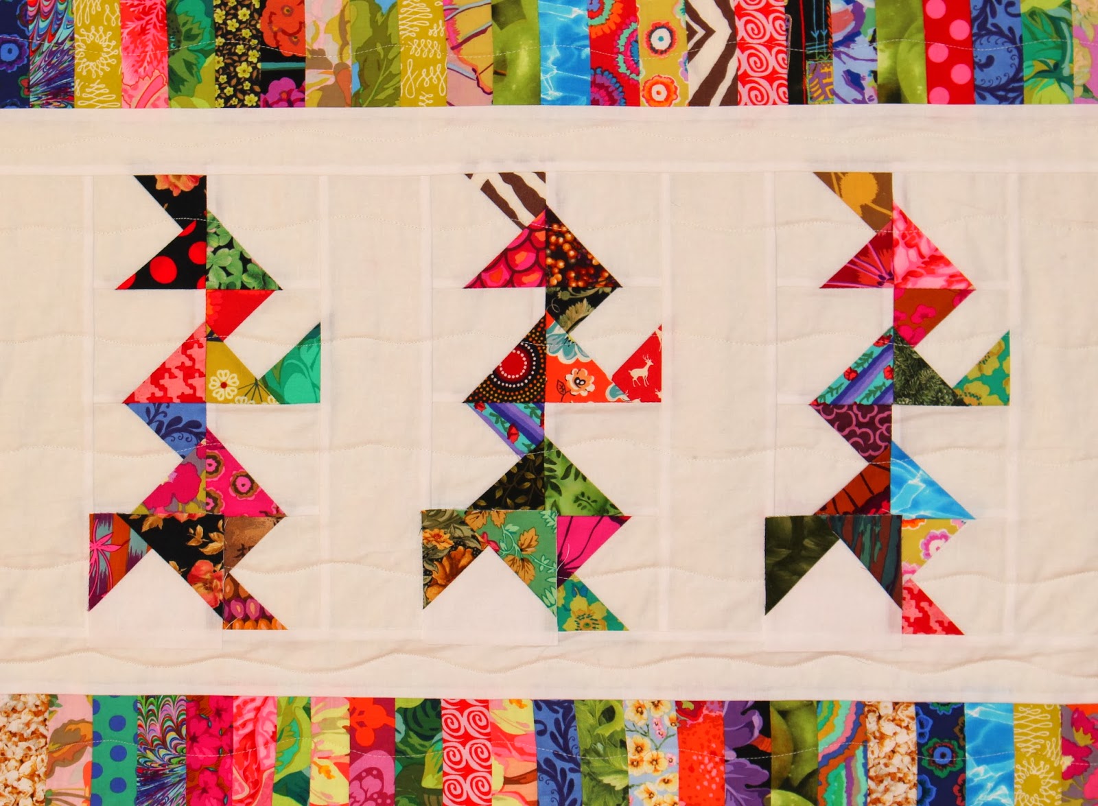 Karen Griska Quilts: Newest Pattern in the Modern Scrap Series: Camelot