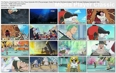 One Piece Episode 535 (Penyerangan Hody! Rencana Pemberontakan Telah ...