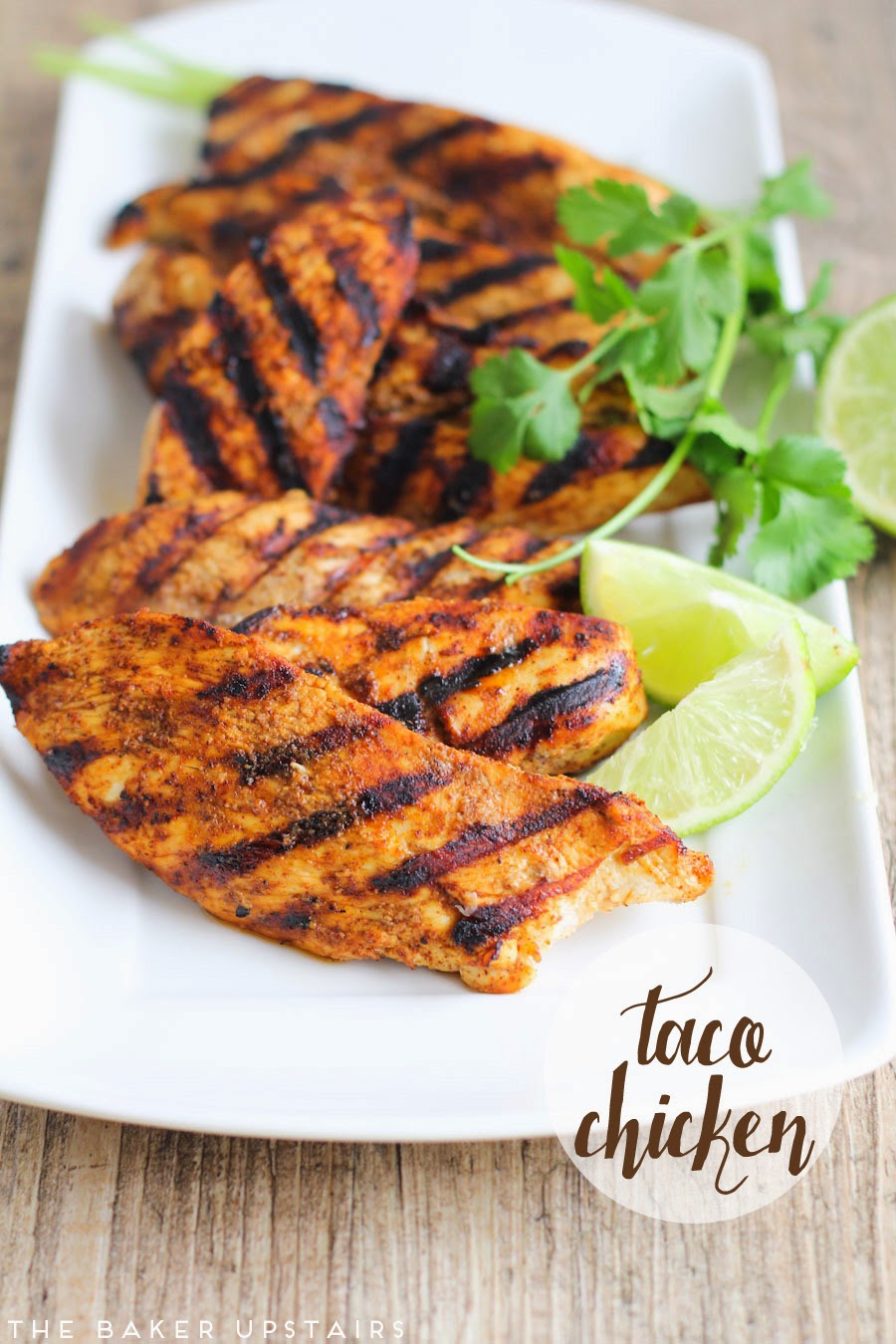 Taco Chicken - The Baker Upstairs