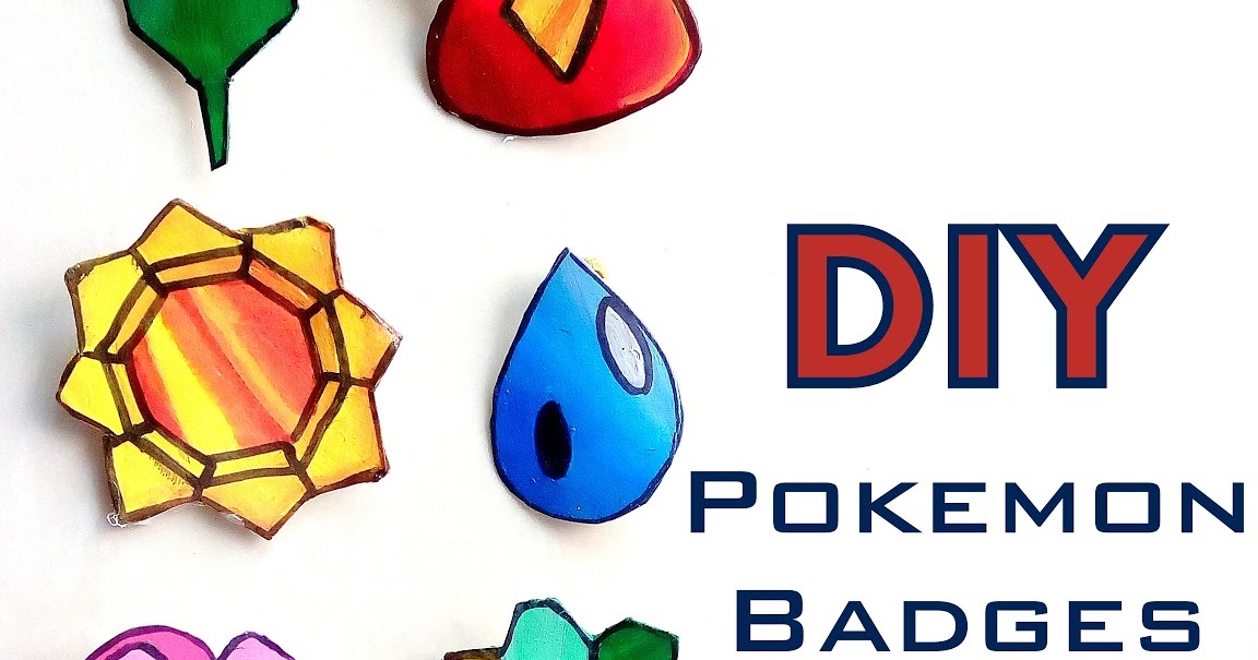 DIY Pokemon Badges ~ CRAFTING IT ALONG