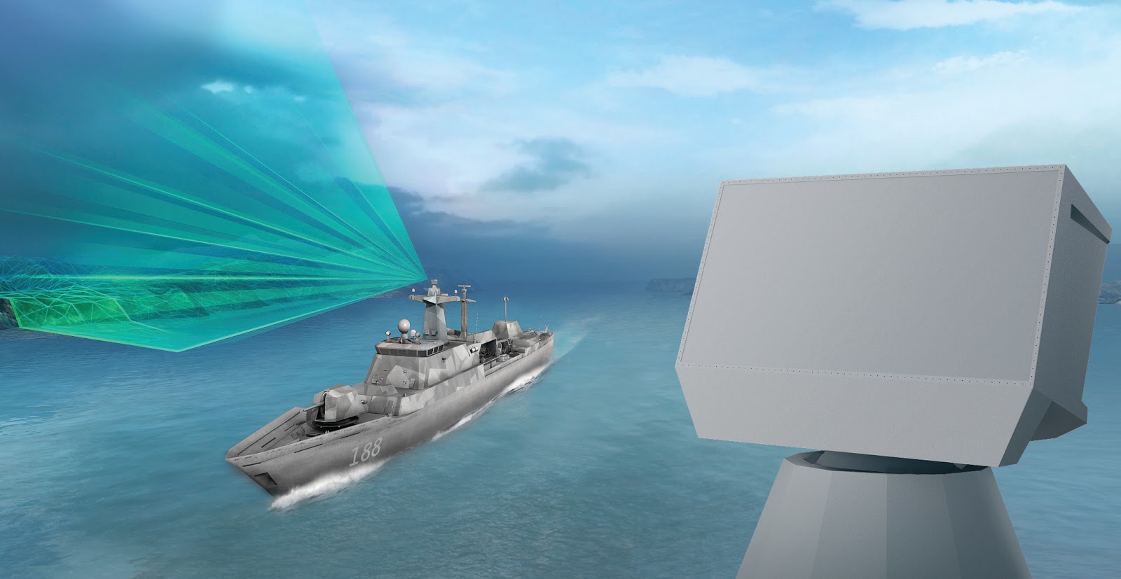 Aerospace Diary: CASSIDIAN introduces TRS-4D Naval Radar