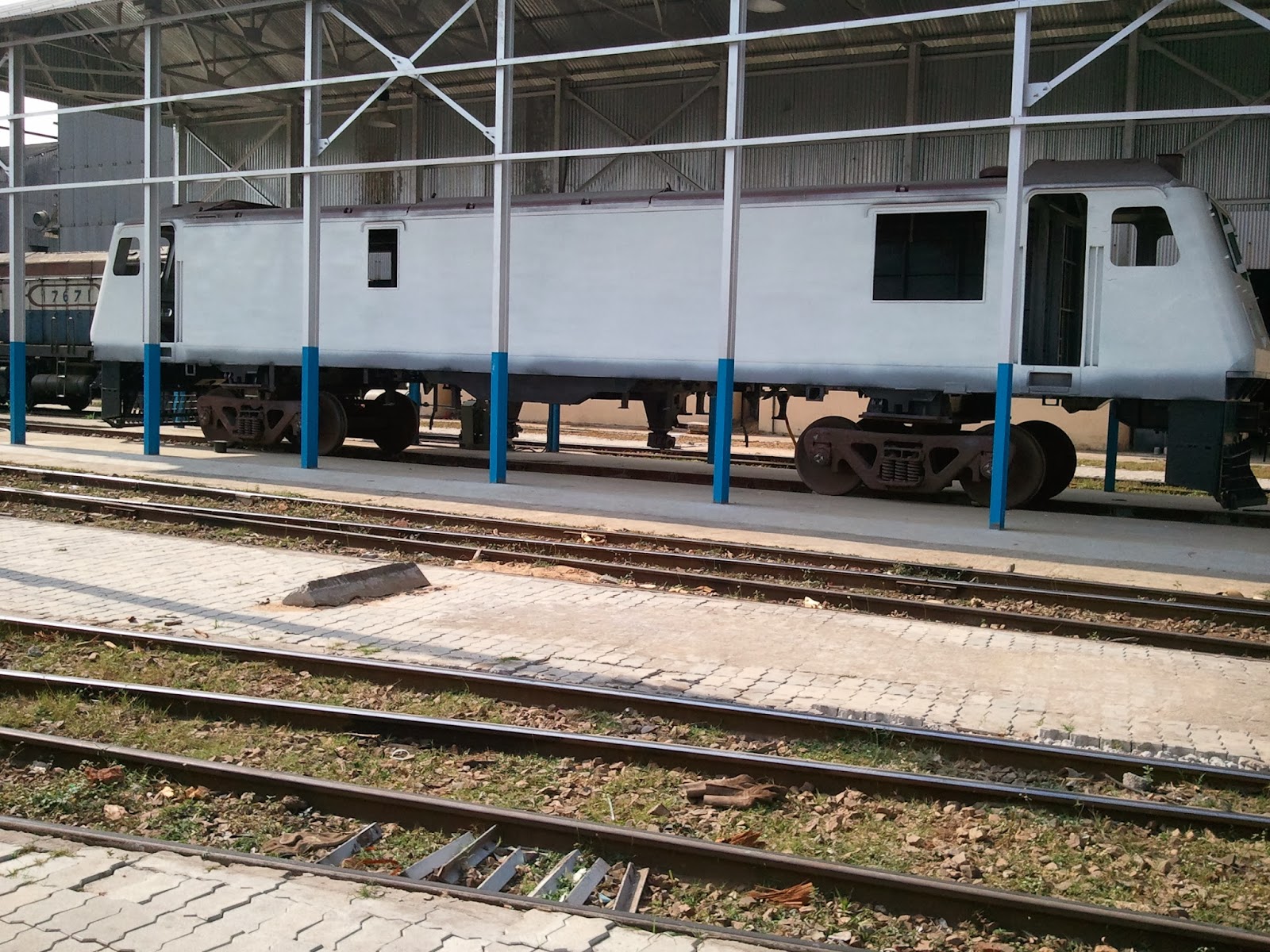 On top of the world! In the world’s largest Locomotive factory once ...