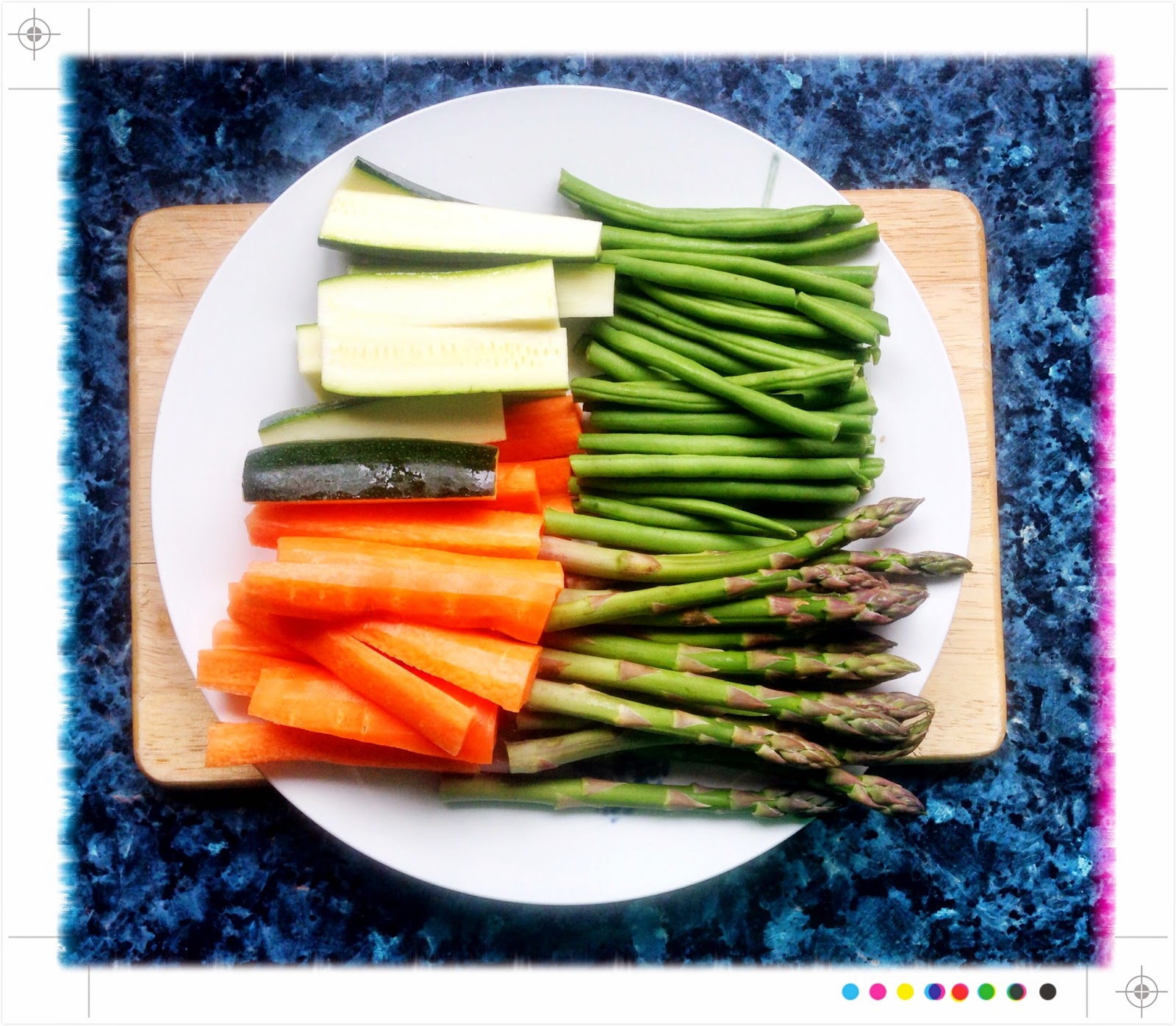 Toast: Poached Vegetables with Caper Dijon Mayo