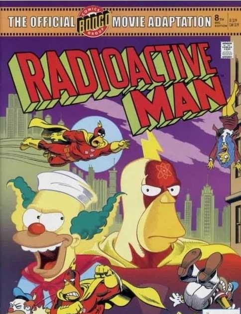 SIMPSONS COMICS: ASÍ FUE LA PELÍCULA DEL HOMBRE RADIOACTIVO - MC El ...