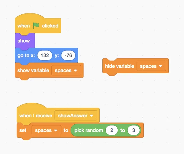MakeTheBrainHappy: Creating a Multiple-Choice Quiz Application in Scratch