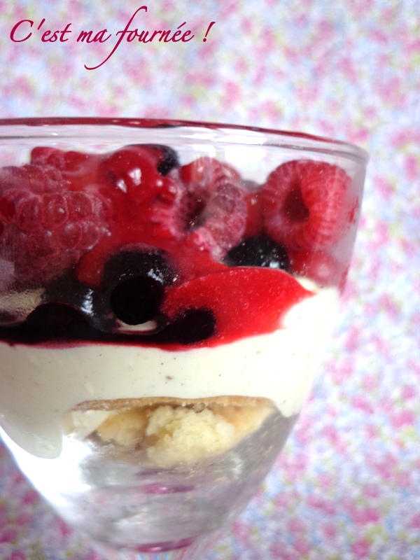 Trifle aux fruits rouges