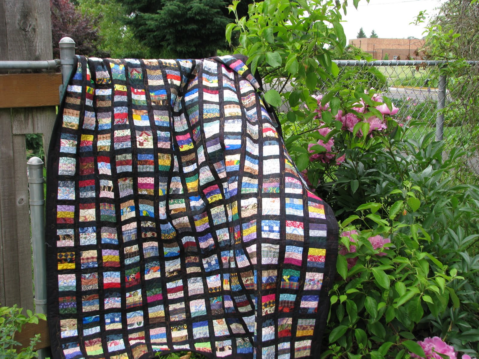 Carpe Lanam: Roman coins quilt finished at last