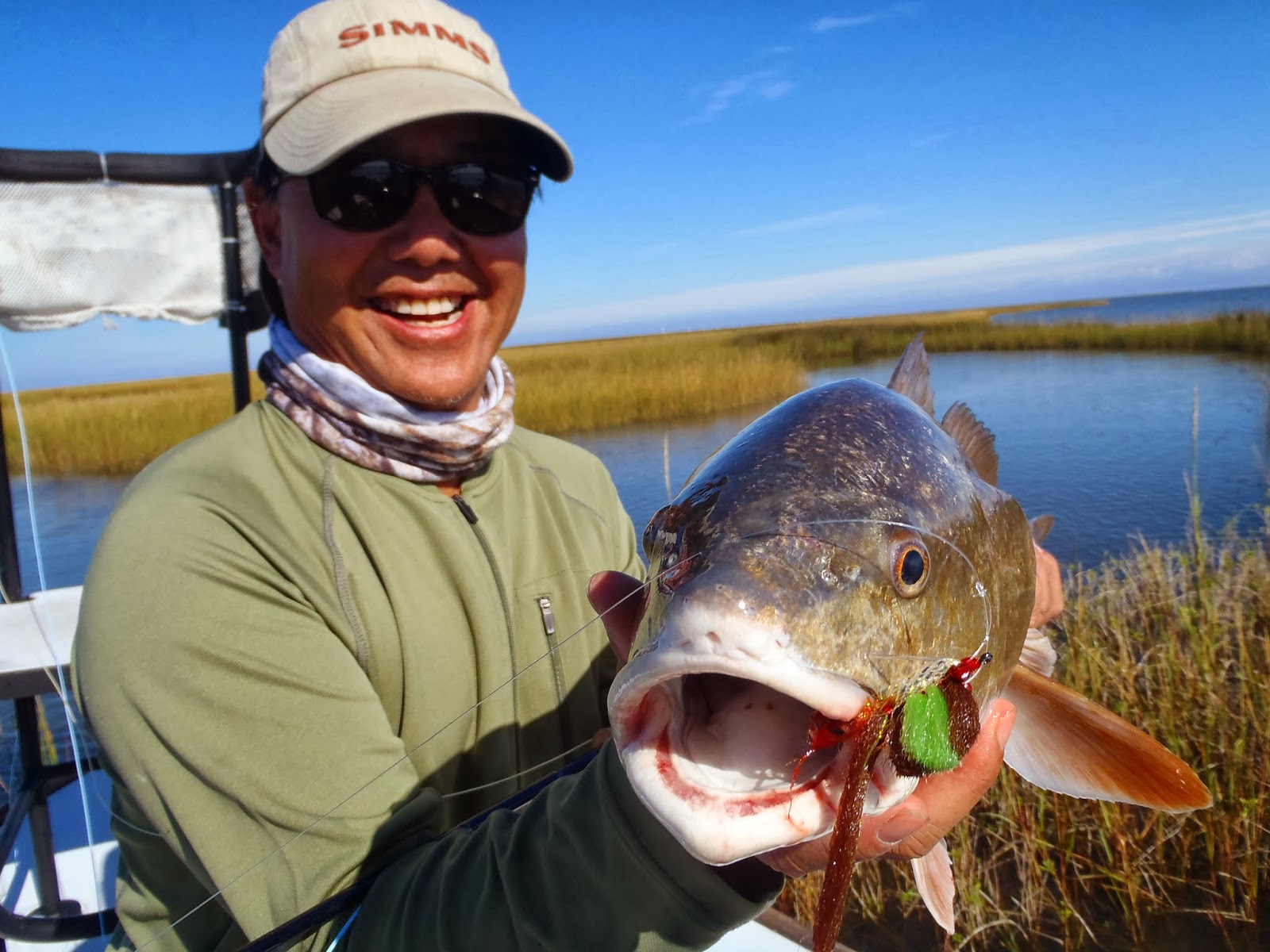 Redfishing Louisiana - A Guides Journey: Aggressive November redfish