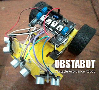 mamentronika: [TUTORIAL 1] MEMBUAT OBSTACLE AVOIDANCE ROBOT (WALL FOLLOWER)