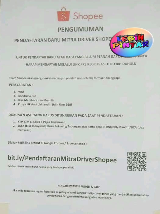Panduan Cara Mendaftar Driver Shopee Food [LENGKAP] - Lebih Pintar
