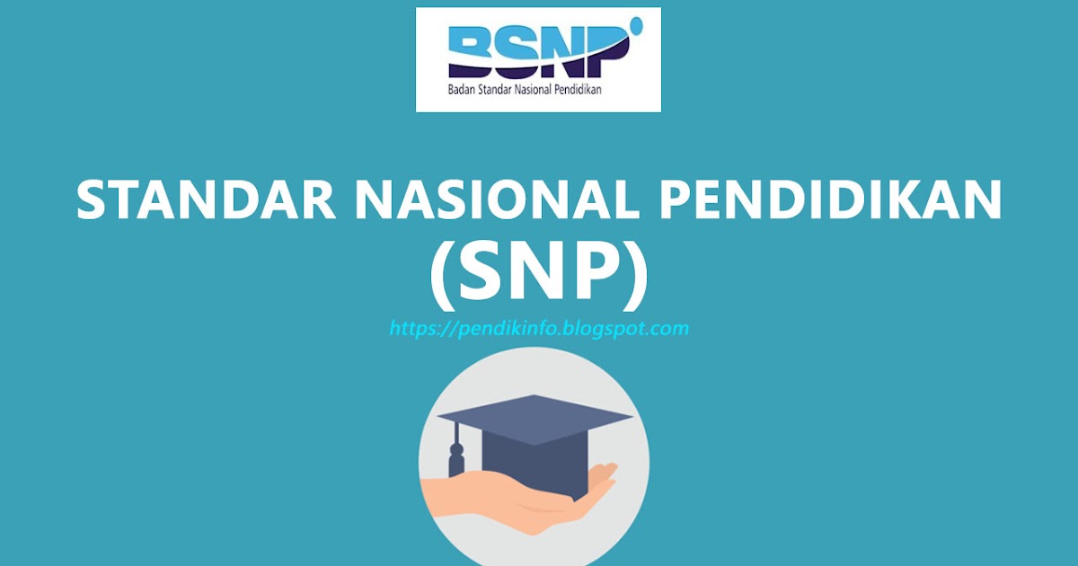 Lengkap! Penjelasan Standar Nasional Pendidikan (SNP) - Informasi Dunia ...