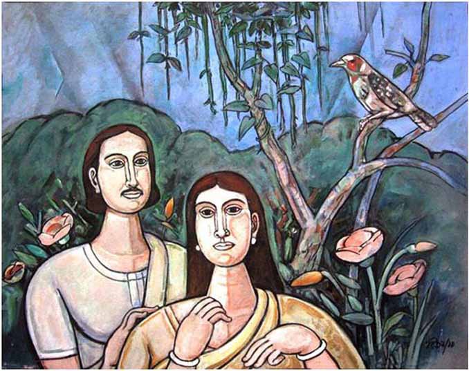 Bijon Choudhury Painting