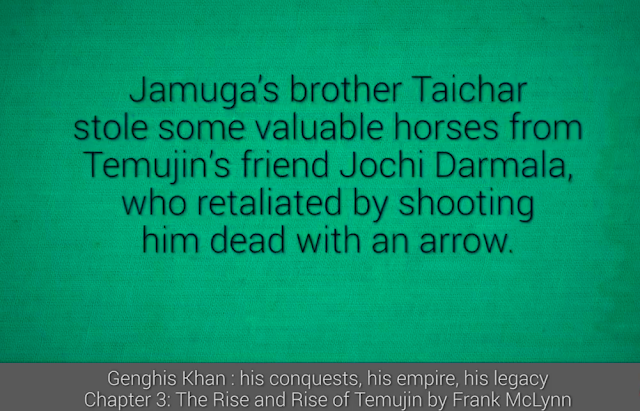 Who Was Genghis Khan & Mongol warlords Jamukha & Naimans fight Temujin