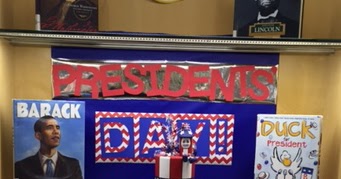 Display: Presidents' Day