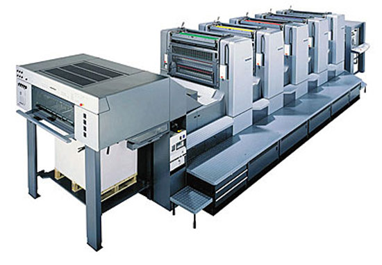 Mesin Offset Printing Kapasitas Besar