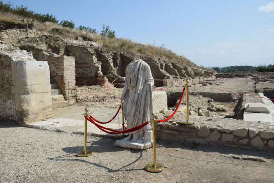 New discoveries in the ancient Macedonian city of Heraclea Sintica