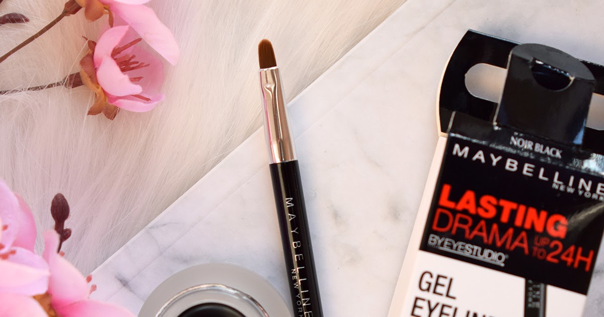 Review: Maybelline Eyestudio Lasting Drama Gel Eyeliner - Black ...