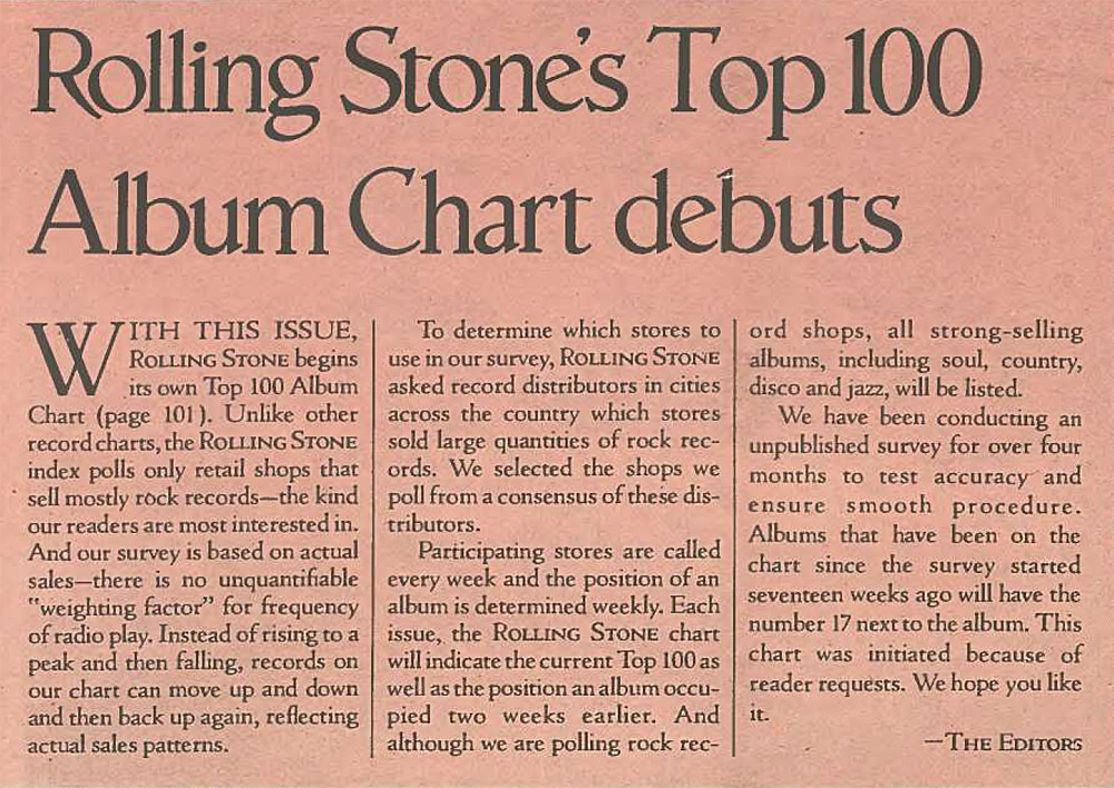 1976-1985: My Favorite Decade: Rolling Stone Magazine's Top 100 Album ...